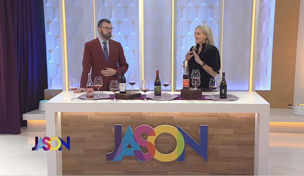 Demystifying Pinot Noir: Around the Globe - on The Jason Show - Amusée